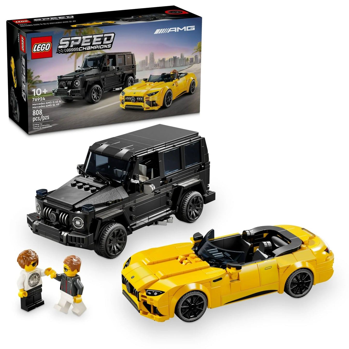 LEGO Speed Champions Mercedes-AMG G 63 & SL 63 – Fun Building Toy Cars ...
